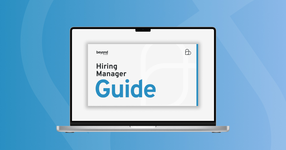 Hiring Manager Guide | Free Recruitment Playbook / Beyond the Book